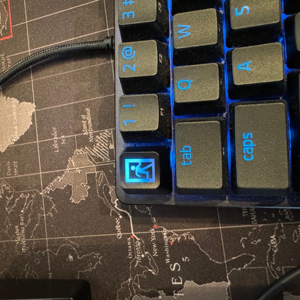 Exit/esc Keycap | Escape From Tarkov Custom Keycap | Cherry MX Stem ...