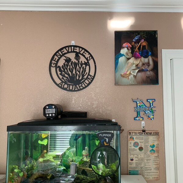 Custom Royal Pets Portrait, Group Fish Portrait, Gift for Fish Owner - Etsy