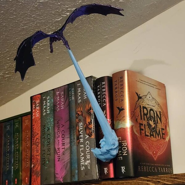 Fire Breathing Dragon Wyvern Book Nook or Wall Mount 3D Print ...