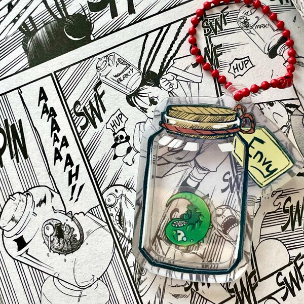 Scott Howl Monster Prom Acrylic Keychain Charm Monster Roadtrip Fanart ...