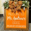 Teacher Door Teacher Door Sign Teacher Name Classroom Sign Teacher Gift ...