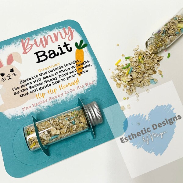 Bunny Bait Card PNG, Bunny Food Printable PNG File, Easter Card, Easter ...