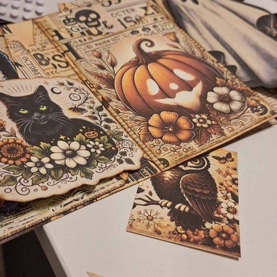 Back to School Junk Journal Kit, Teacher, Vintage, School, Fall ...