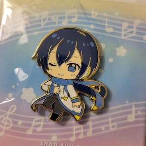 Virtual Vocalist Kaito Hard Enamel Pin - Etsy