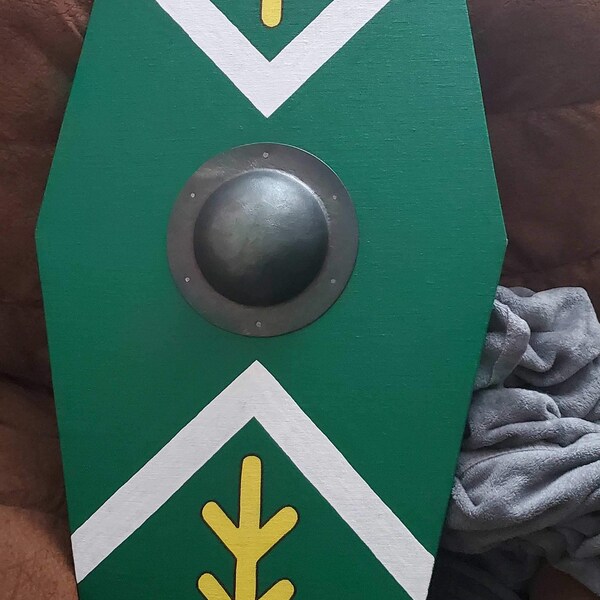 Germanic/gothic Shield, Medieval Shield, Dropshield Shield, Viking ...