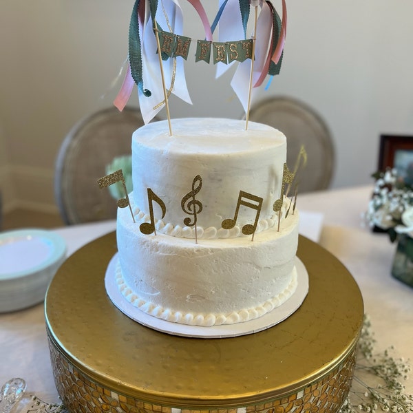 Custom Cake Banner Topper for Any Occasion, Cake Banner, Cake Bunting ...