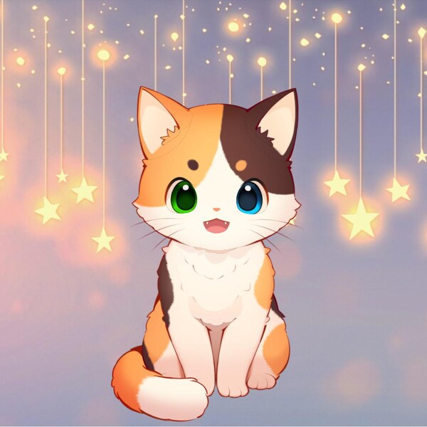 Customizable Vtuber - Anime Cats Live2d Avatar - Etsy