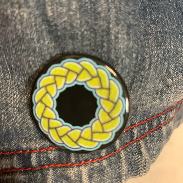 Sweetgrass Braid Pin - Etsy