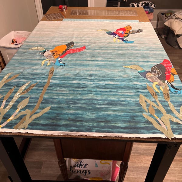 American Beauty Rose 60x60" Digital Panel Cotton Quilt Fabric Oasis ...