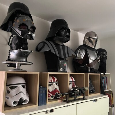 ESB Darth Vader Helmet off Original - Etsy