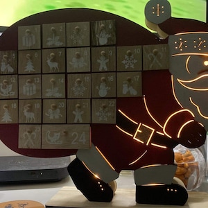Gingerbread House Advent Calendar - Etsy