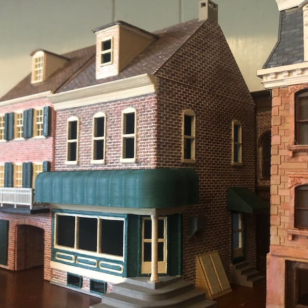 Ho-scale Pennsylvania Corner Store Deli Grocery -1:87 Scale Building - Etsy