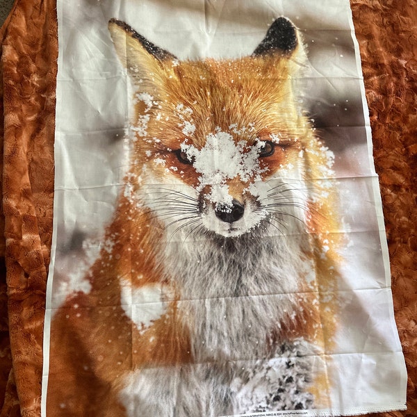 Call of the Wild Fox Panel by Northcott Fabrics | Panel Size = 31" X 44 ...