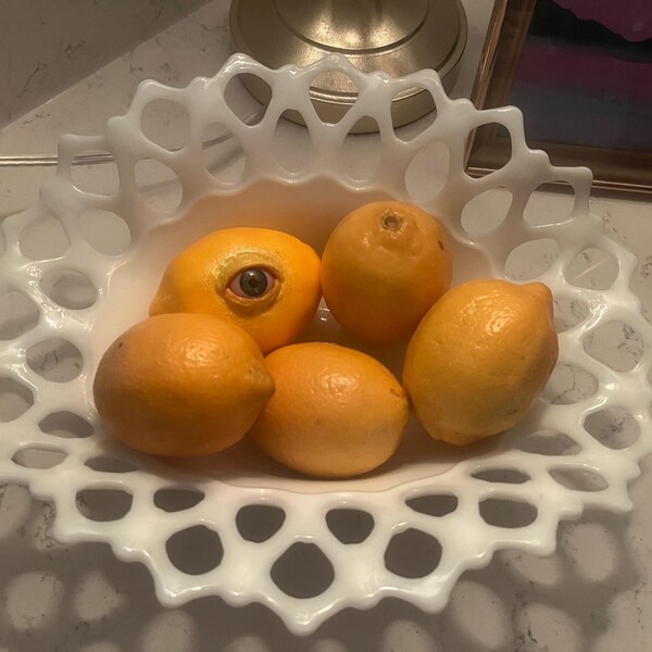 Realistic Life Sized Freaky Fruit All Seeing Lemon by Dead Head Props ...