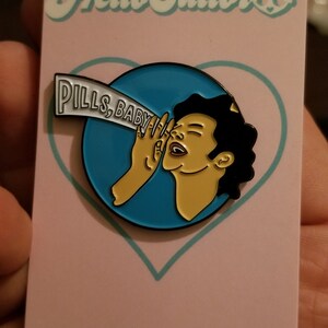 Jean Ralphio Parks and Rec Pills Baby the Worst Enamel Pin - Etsy