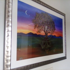 Nature's Everlasting Love Art Print, Lovers, Birds, Couple, Kiss, Birds ...