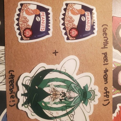 Nahida Genshin Impact Clear Matte Vinyl Sticker Dendro Archon - Etsy