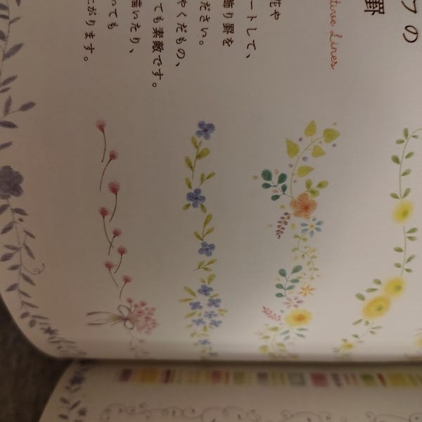How to Draw 12 Months Pretty Motifs and Flowers With Colored Pencils ...