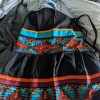 BLACK SKIRT Gallery of Women's Native American-style Full Skirt in ...
