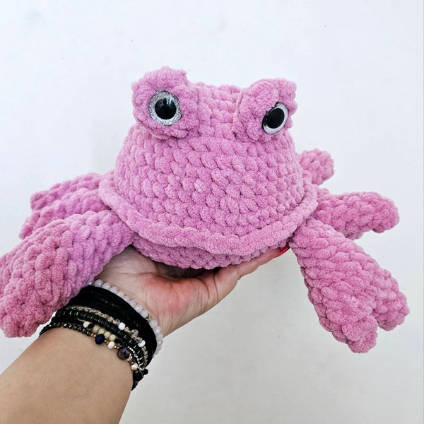 NO-SEW Crab Plush Crochet PATTERN - Etsy