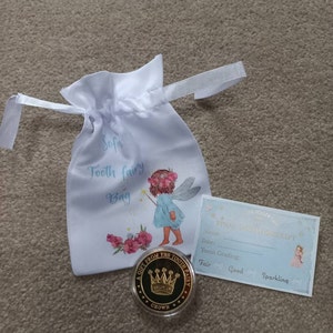 Tooth Fairy Kit With Tooth Fairy Gifts. Personalised Tooth Fairy Letter ...