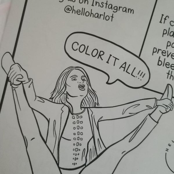 RHONY Real Housewives of New York Adult Coloring Book | RHONY Coloring ...