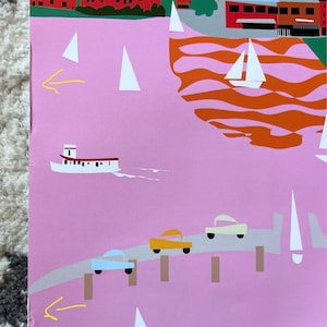 Original Funky Baltimore Poster Map Print Full of Fun and Laughs. I ...