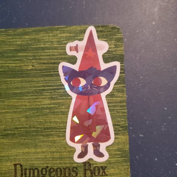 Halloween Mae NITW Inspired Glossy/holographic Vinyl Sticker | Ionzy's ...