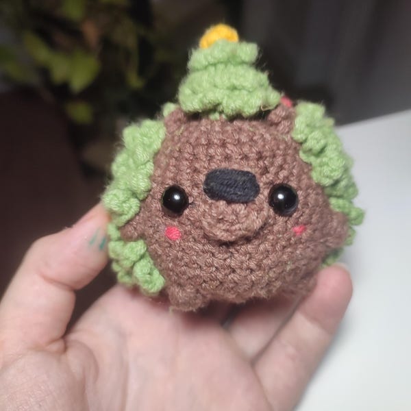 Christmas Tree Hedgehog Crochet Pattern, Christmas Hedgehog Patterns ...