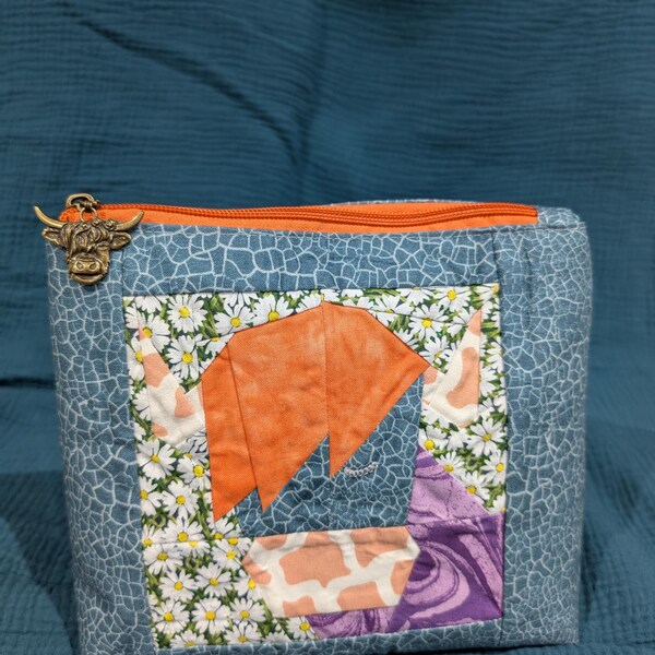 HAPPY PIT BULL Paper Pieced Block Pattern in Pdf, Quilt Block, Dog ...