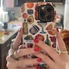 Navy Blue Collage Phone Case - Etsy