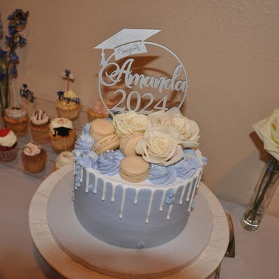 Fairy Cake Topper, Scroll Cake Topper, Magical Birthday Cake Topper ...