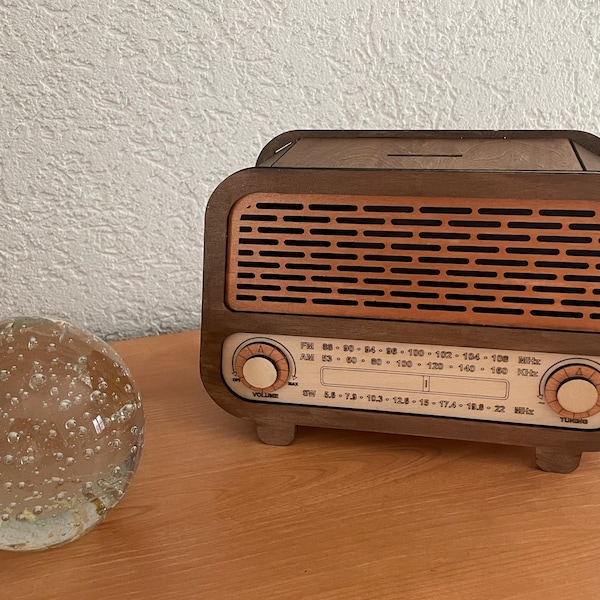 Radio Money Box Laser Cut Files, Laser Cutting Files - Etsy