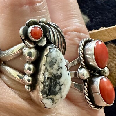 Bluebird Mine Azurite Malachite Ring Size 5 Artisan Handmade - Etsy