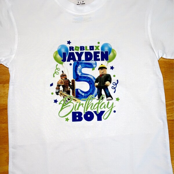 Roblox Birthday. Roblox Sublimation File. PNG Shirt File. Roblox ...