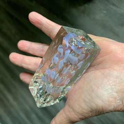 Square Hand Pipe 4 Unique Glass Pipe Cube Bowl Cute Girly Small Pipes ...