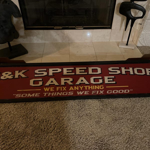Custom Mechanic Sign, Mechanic Sign, Garage Sign, Funny Mechanic Sign ...
