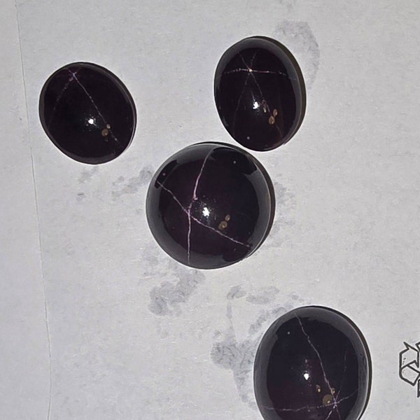 Star Garnet, Natural Star Garnet, 100 Carats 5 to 7 Pcs Star Garnet ...