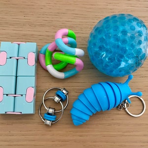 Fidget Stimming Lanyard, Stim Toy, Sensory Toy, Autism Adhd Aid, School ...