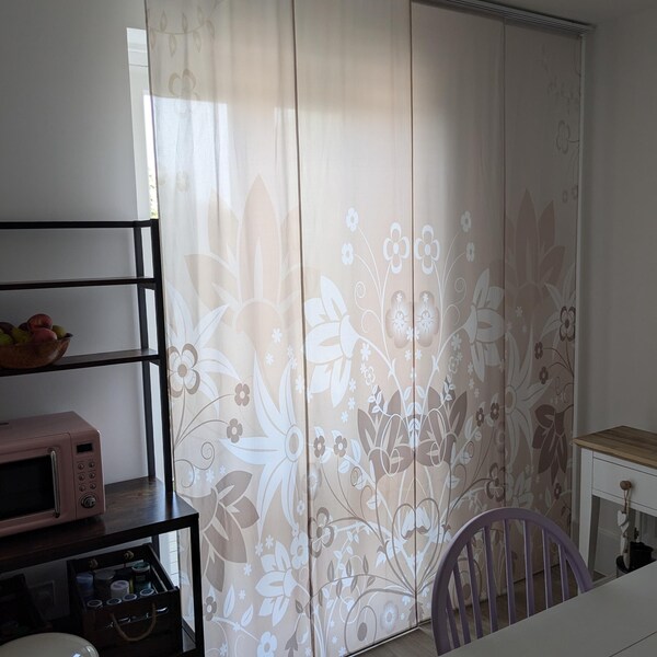 2-tracks Wall Rail Any Custom Size, Sliding Rails for Vertical Blinds ...