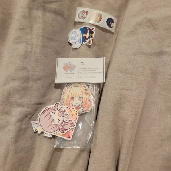 Project Sekai PJSK Band Assorted Sticker Pack (high Quality, Scratch ...