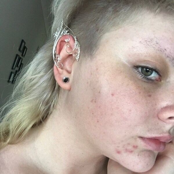 Only One Left Elven Ear Ear Cuffs | Elf Ear Cuff | Jewelery Art ...
