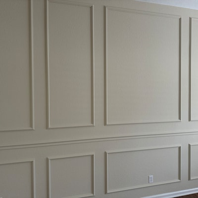 Wall Molding Package Ready to Assemble, Pre-cut Factory Primed, Nested ...