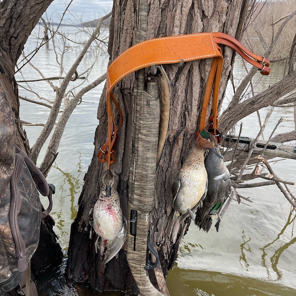 Leather Duck and Game Strap - Holds 10 Birds - Etsy