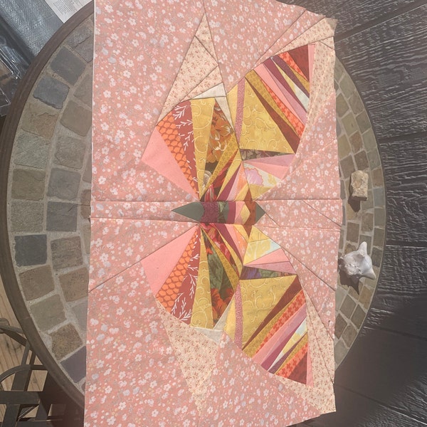 Take Wing Paper Piecing Pattern - PDF Format - Etsy