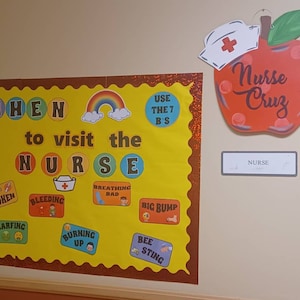 Nurse's Office Visit Pass for Teachers/classrooms PDF File - Etsy