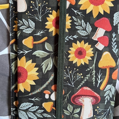 Wrap-around Book Cover, Book Sleeve, Book Pouch, Padded Book Cover ...