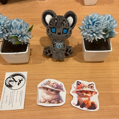 Stars and Stripes Kitsune Plush Littlefox's Toebeans American Pride ...