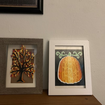 3D FALL TREE SVG Fall Svg Shadow Box Svg for Cricut for Silhouette - Etsy