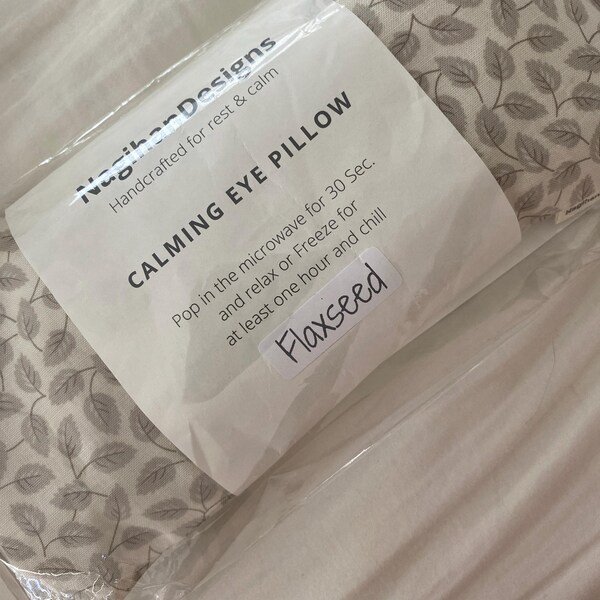 HIMALAYAN SALT Eye Pillow, Heat Therapy for Pain Relief, Spa and ...